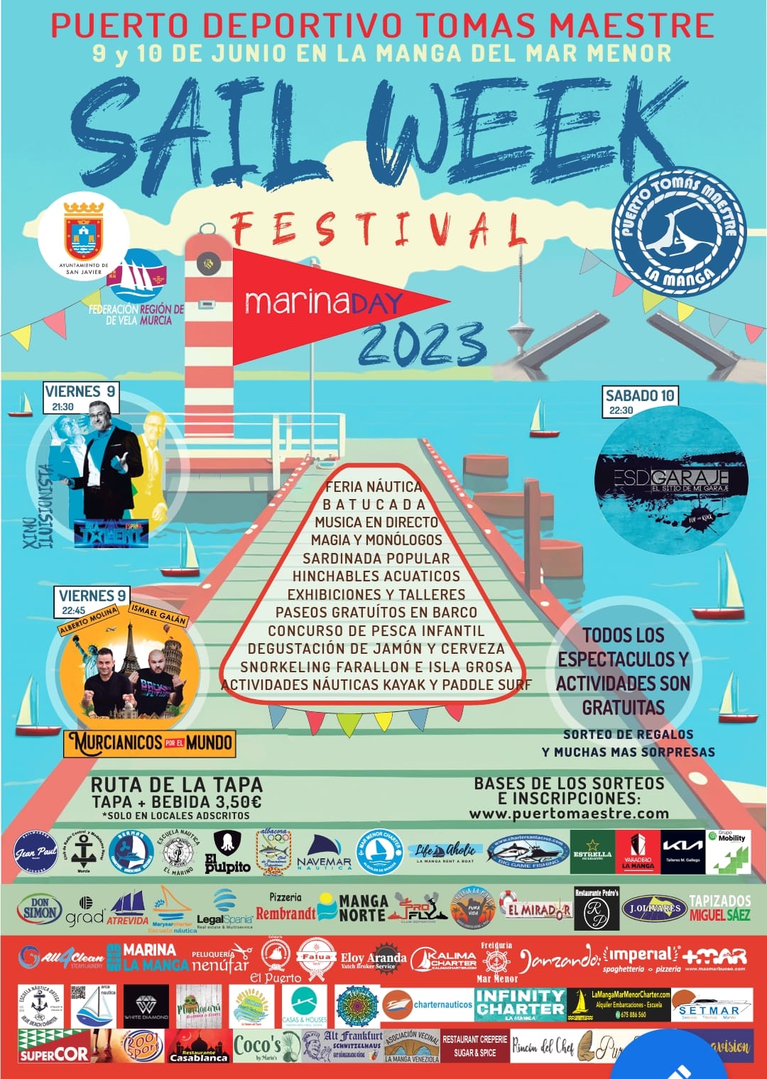 SAIL WEEK FESTIVAL - MARINA DAY - Puerto Deportivo Tomás Maestre
